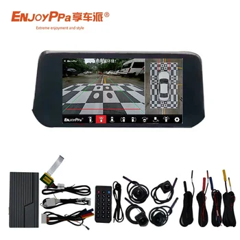 360 Degree Panoramic Camera Bird View Parking Security System 540 ...