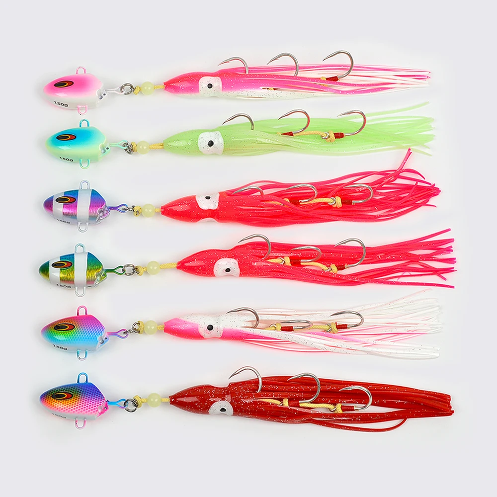 Slow Jig Heads for Sea Fishing - Luminous & Durable Lures