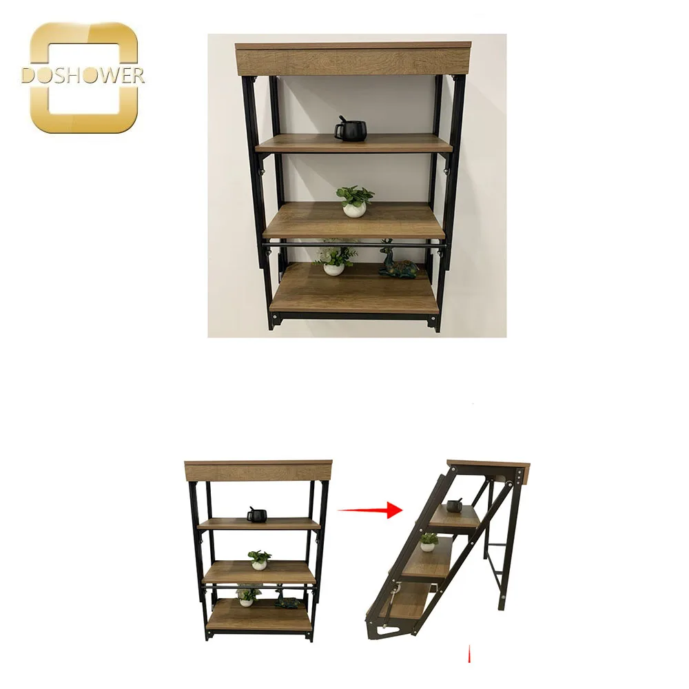 Folding Angle Bracket Triangle Shelf with Heavy Support Adjustable Wall ...