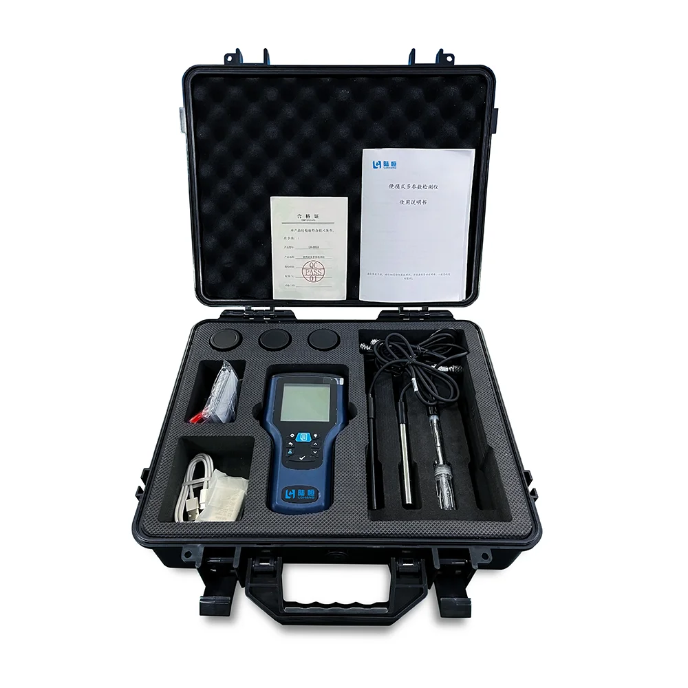 China Customized Digital Portable Multi-parameter Detector PH/ORP/EC/DO ...