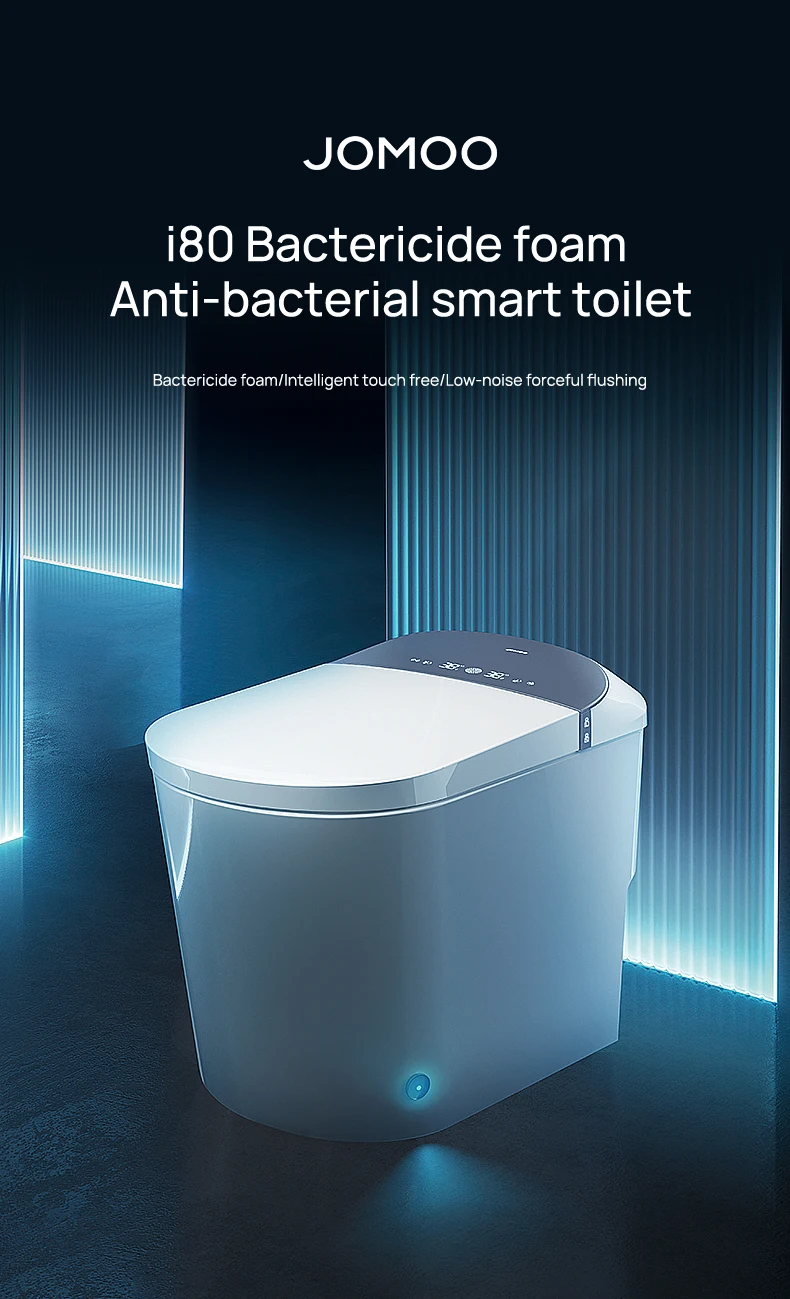 JOMOO Smart Toilet - Luxury White, Dual-Flush, & Foot Sensor