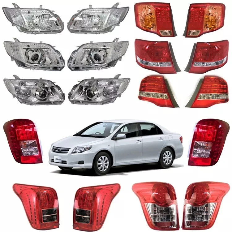 Toyota Axio Headlight Tail Light Accessories for 2006-2008
