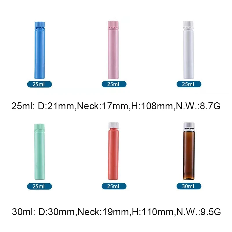 10cc 15cc 20ml 25ml 30ml 1oz Medicine Tube Bottle Pharmacy Bottle ...