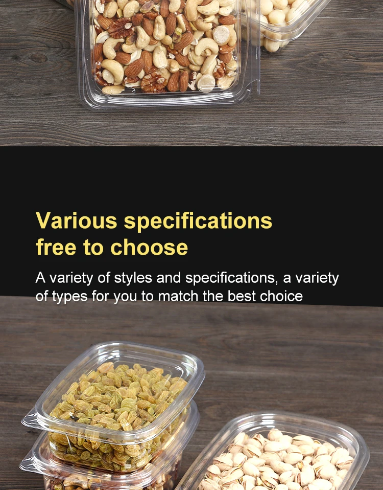 Tamper Evident Box Plastic Multi Specification Thickened Dried Fruit ...