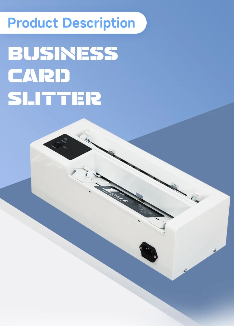 TPPS PFC100 Automatic Name Card Slitter Business Card Cutting Machine ...