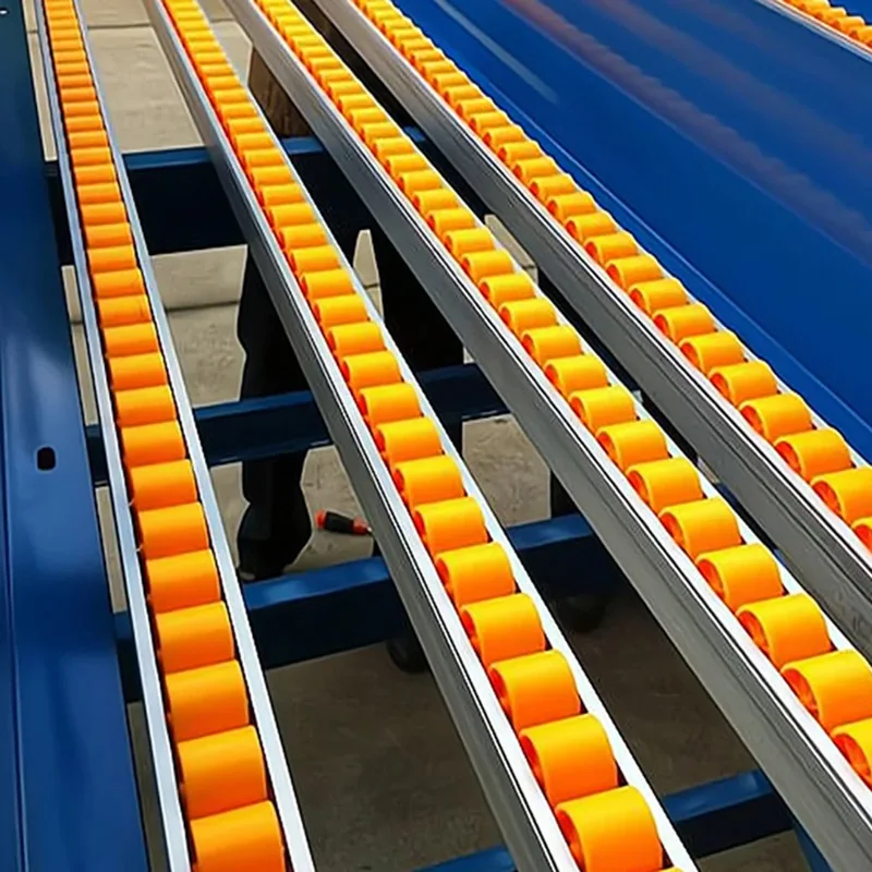 Sliding Sorting Fluent Shelf Lean Tube Goods Rack Warehouse Roller Type ...