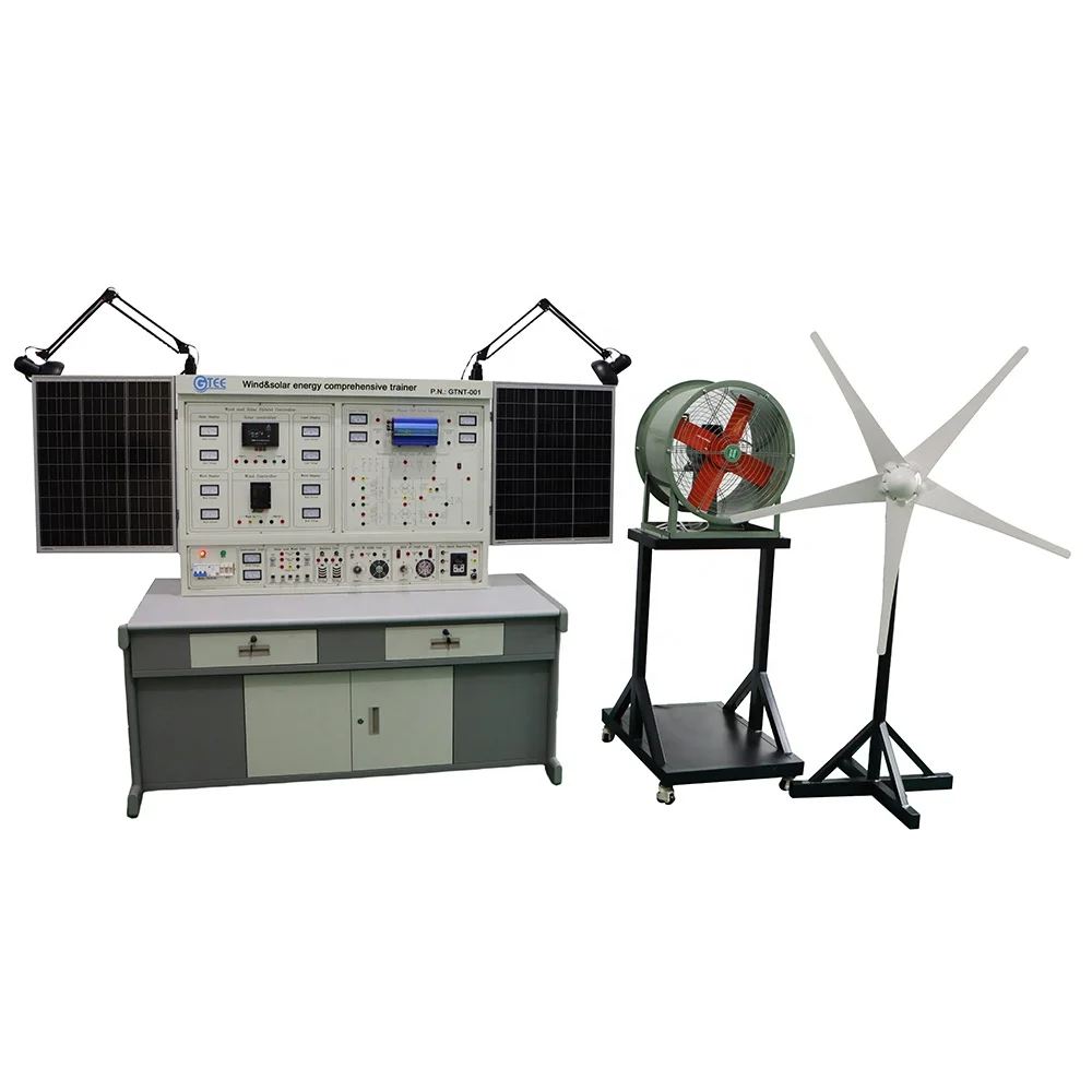 Wind and solar energy comprehensive training device solar training kit ...