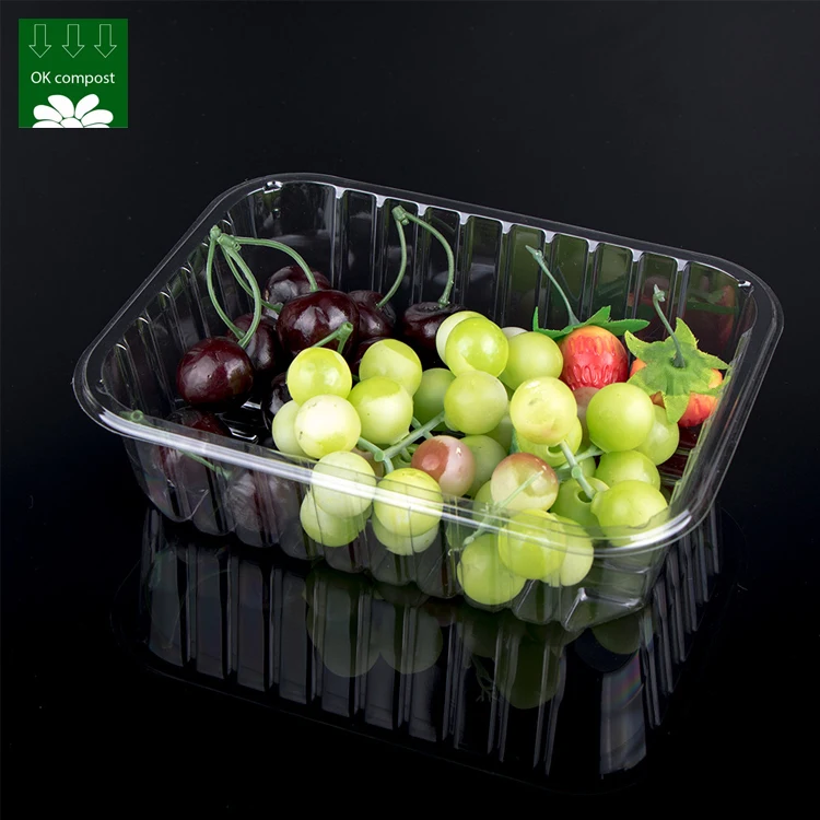 Oem Service 100% Pla Biodegradable Plastic Sushi Food Packaging ...