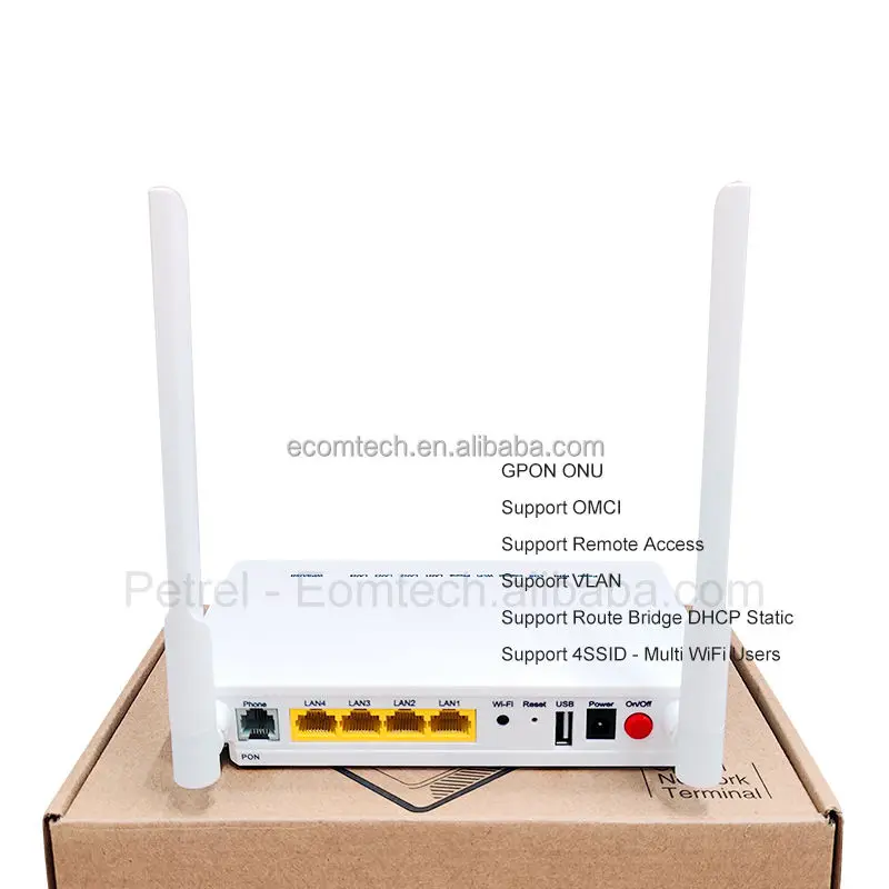 gpon onu hot sell F660 V8.0 9.0 GPON ONU Support OMCI 1ge+3fe+1tel+wifi ...
