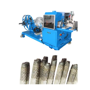 Elevator Wire Rope Length Uncoiling Measuring Cutting Coiling Machine ...