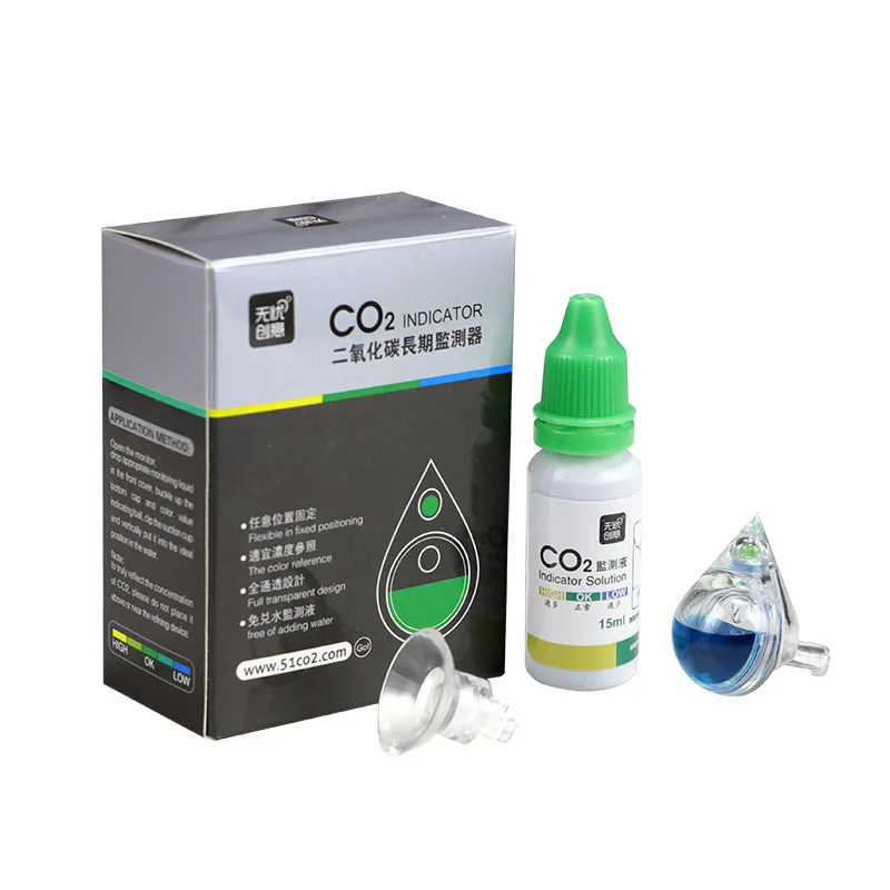 Aquarium CO2 Monitor Liquid Indicator: Essential for Balanced Aquatic Life
