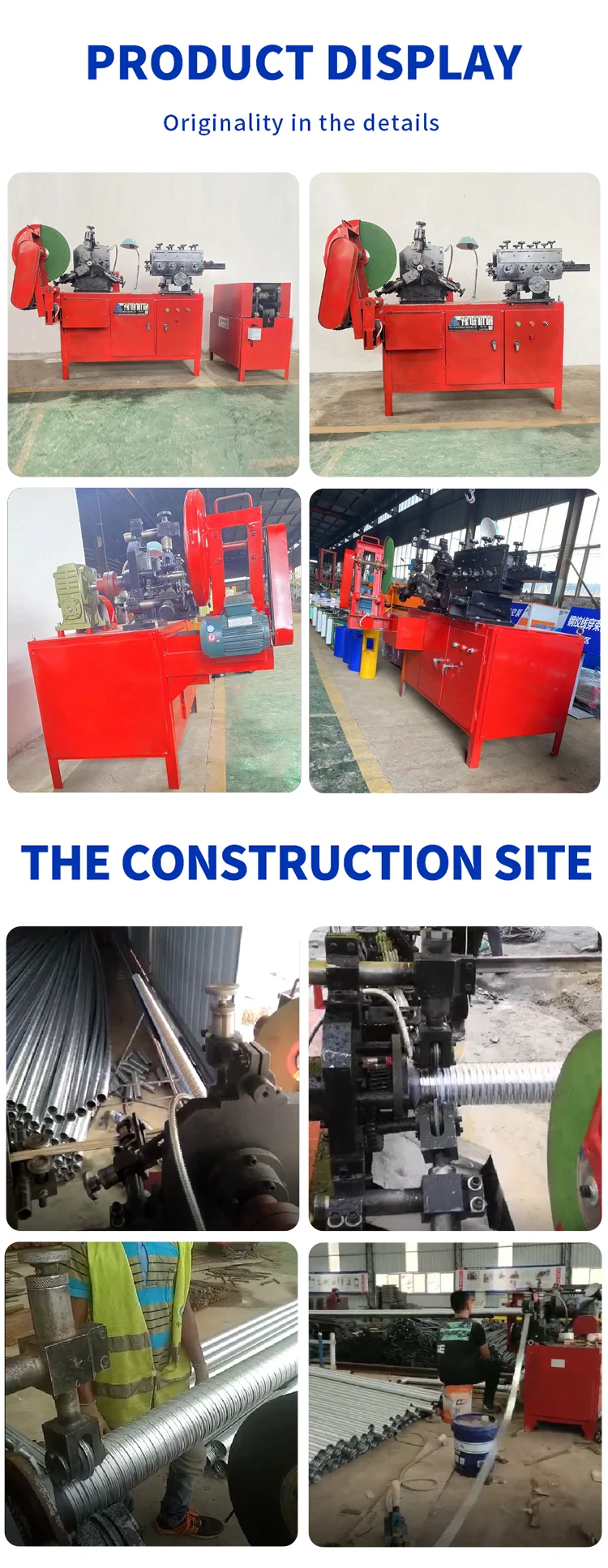 Prestressed Post Tension Spiral Duct Machine Corrugated Dust Machine ...