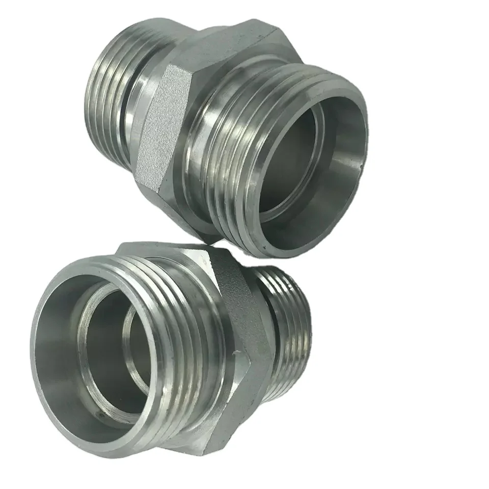 1cb 1db Hydraulic Metric Thread Bite Type Tube Fittings Bsp Thread 60 ...