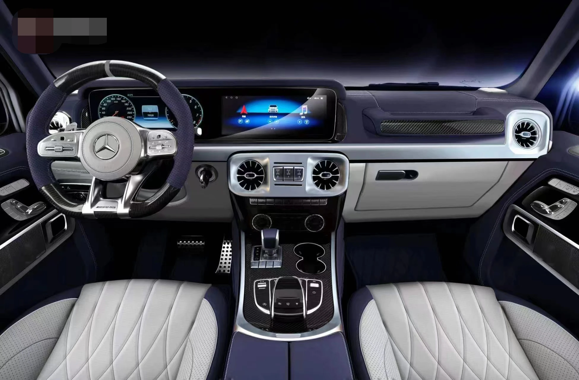 Mercede Ben G-class W463w464g350/500/55/63 Interior Upgrade To 2023 ...