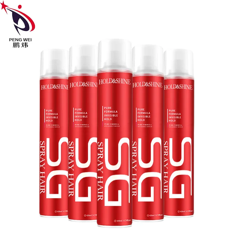 Salon Hair Spray Fragrance Hard Spray Wholesale Hair Styling