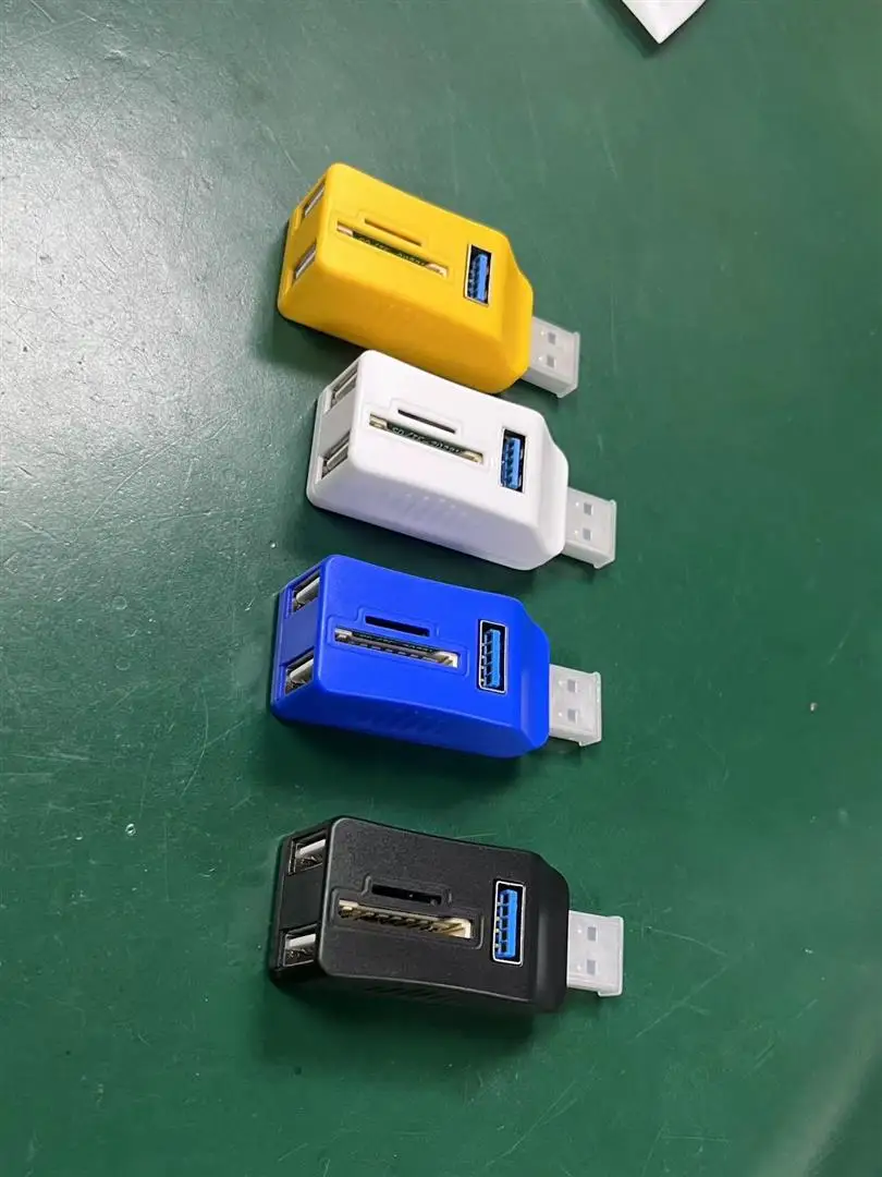 5 Ports Mini HUB Card Reader OTG USB 3.0 2.0 Adapter