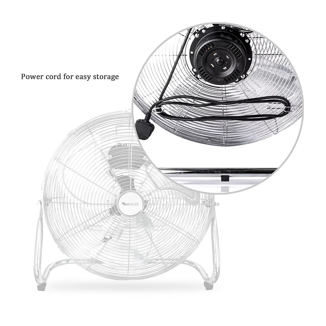 Large Volume Wind Capacity Fan Metal Electric Air Floor Fan Big Size ...
