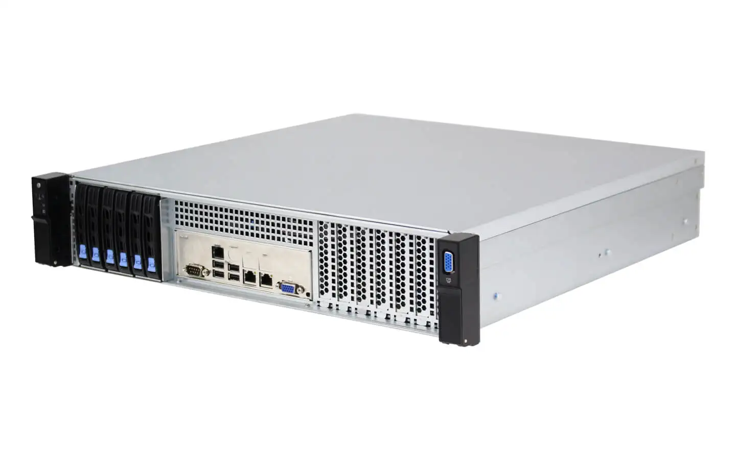 Ultra Compact 2u Rackmount Server Chassis M24306 For Eatx Boards & 6 ...