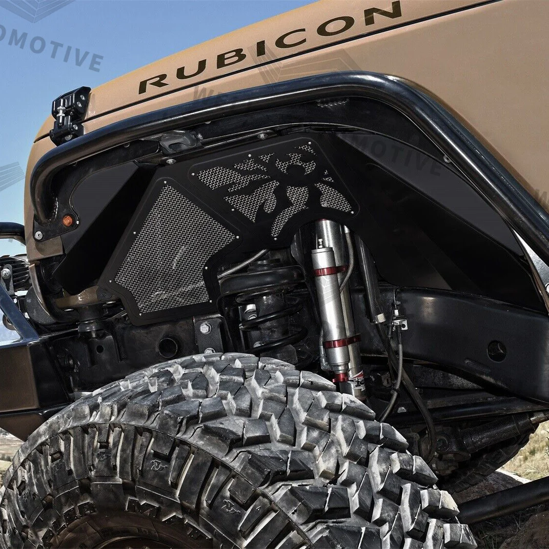 Spedking 4x4 Accessories Jk Jl Front And Rear Inner Fender Flares For ...