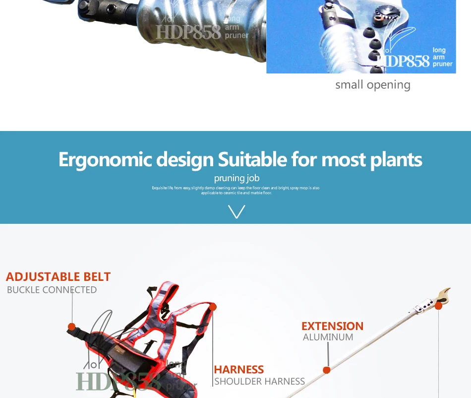 Long Pole Electric Pruners - Efficient High Tree Pruning