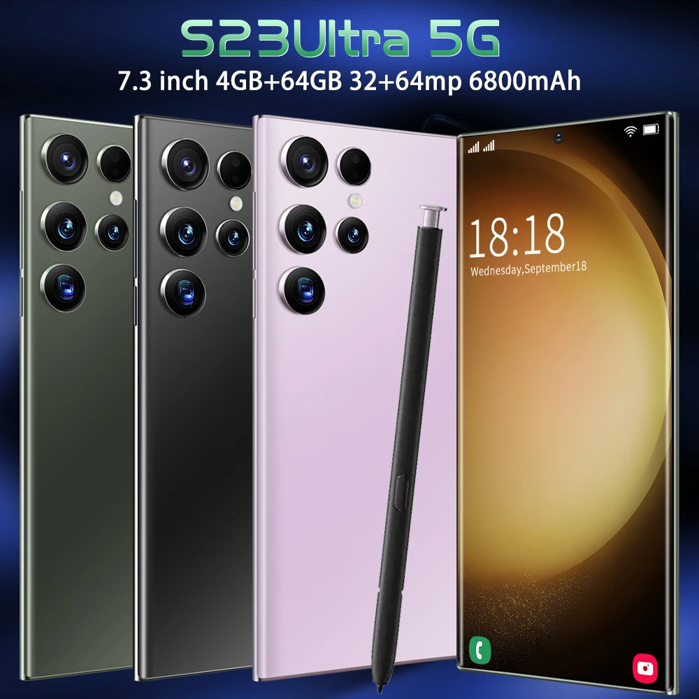 New S23 Ultra Smartphone Unlocked Smartphone Phone Android 6800 Mah ...