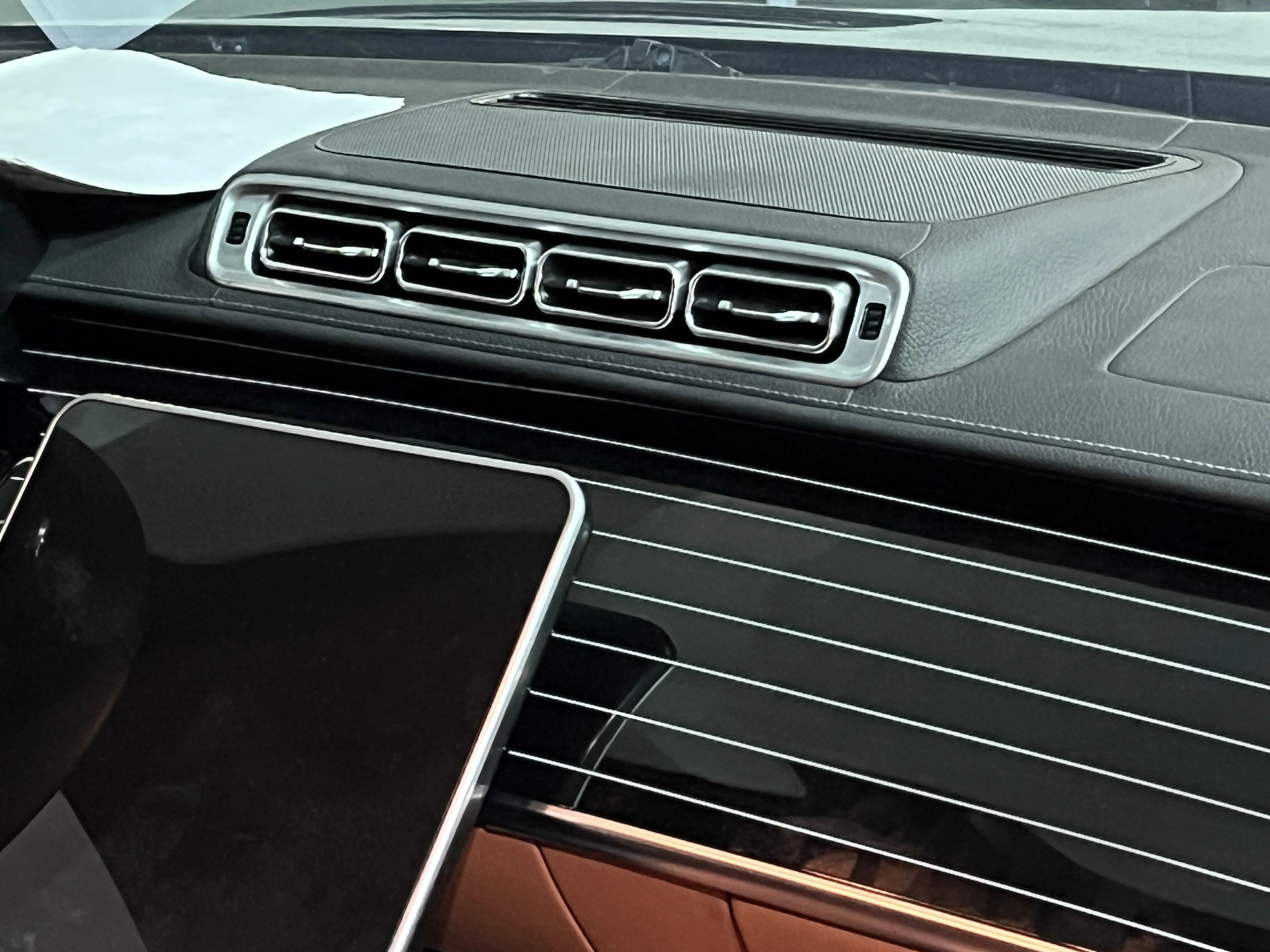 New 2005-2013 W221 S Class Dashboard Screen Trim Refit to W223 Interior ...