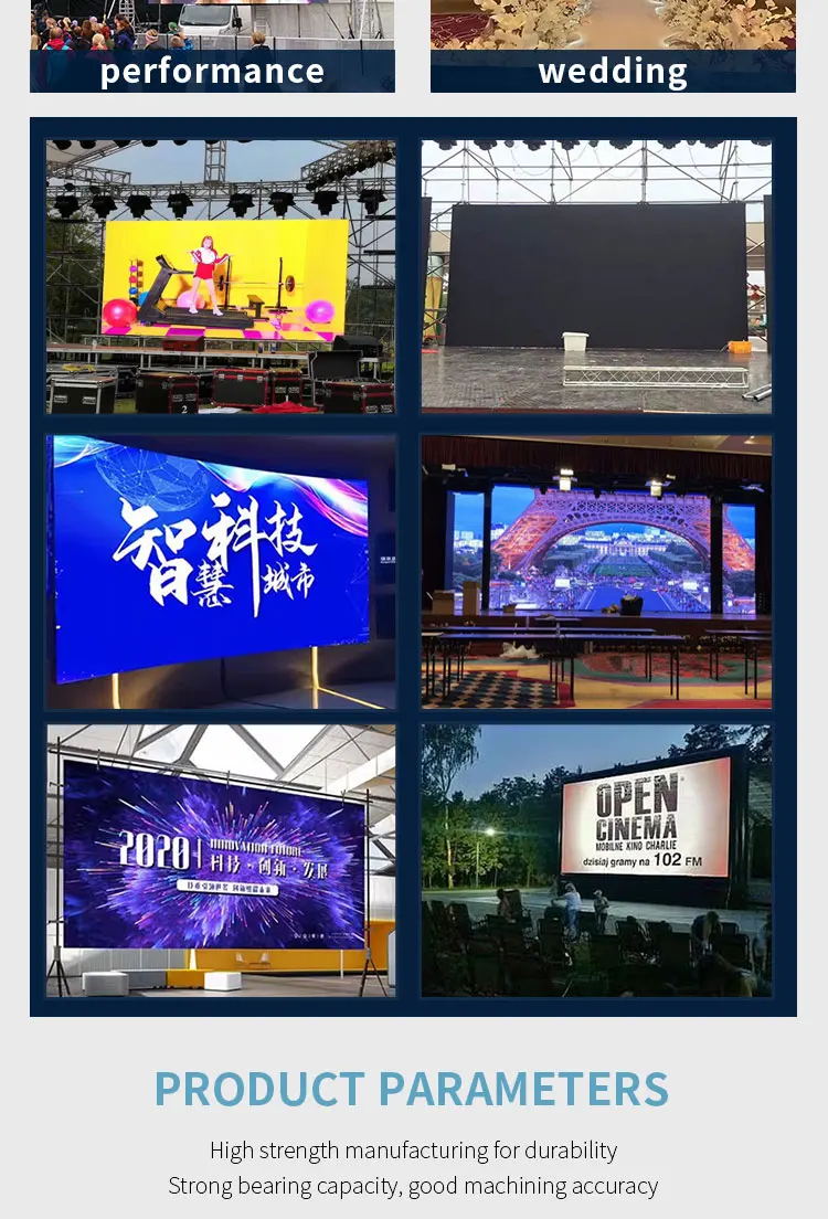 Rental Led Display Outdoor Full Color Led Screen P3.91 4.81 Led Video ...