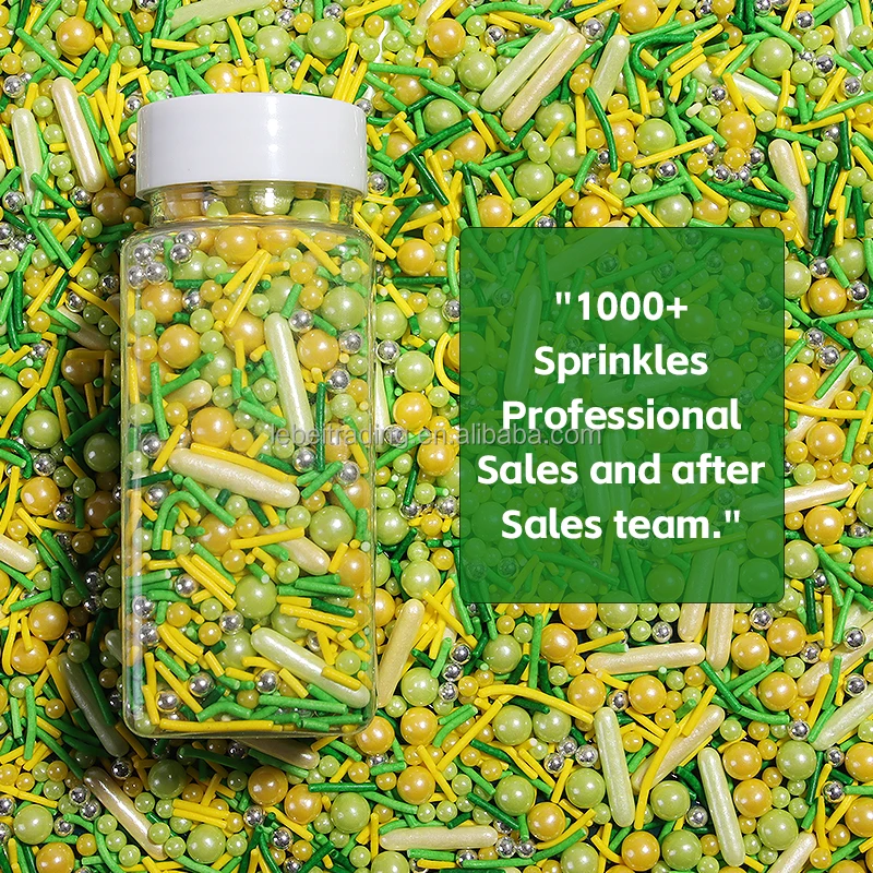 Cartoon Character Cake Toppers Round Candy Sprinkles Balls Dextrose ...