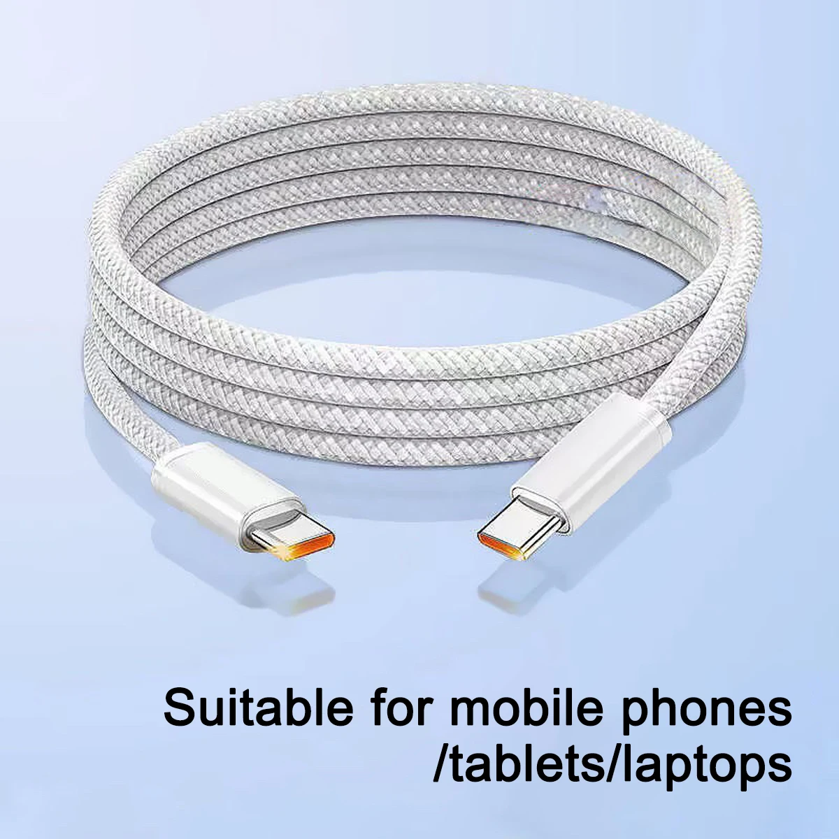 USB Type-C Charging Cable 35W 20W Power 1M Length Smart Android Car ...