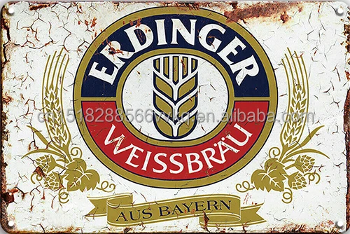 Vintage Rustic Tin Signs - Perfect for Man Caves & Bars