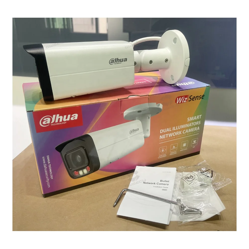 IPC-HFW2849T-AS-IL IP67 Outdoor Alarm Audio Built-in Mic Smart AI Vehicle Human Detection Dahua ...