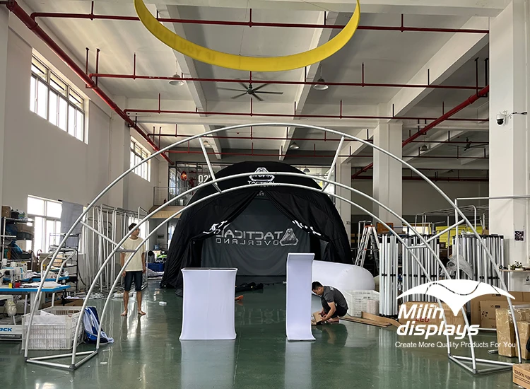 Custom Printed Winners Arch Podium - Portable Aluminum Display for ...