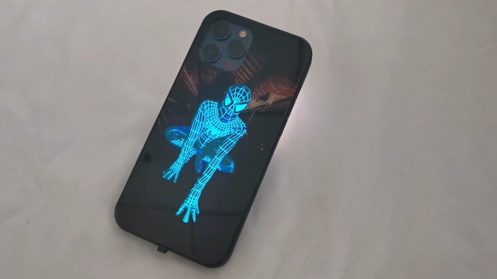 Narutoo Cute Cartoon Japanese Anime Sasuke Luxury Led Light Up Phone ...