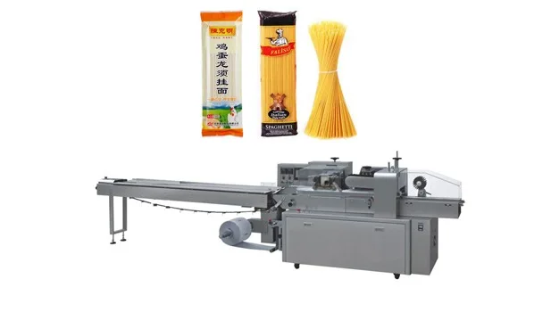 High Speed Curry Ramen Instant Noodles Packing Machine Horizontal ...