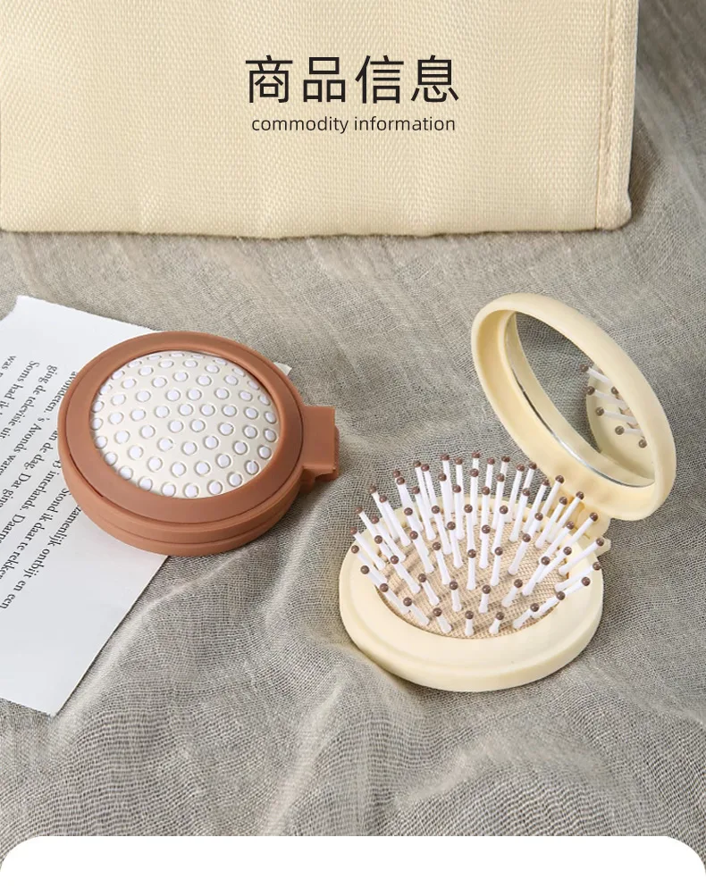 Manufacturer Mini Style Massage Hair Comb Portable Airbag Comb 2 In1 ...
