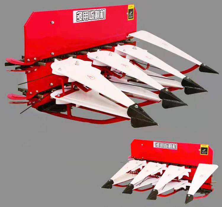 Walking Tractor Mounted Mini Harvester - Durable & Versatile