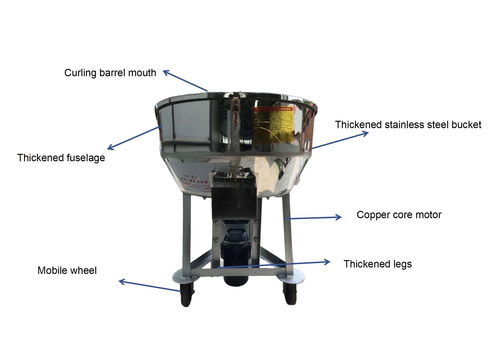 Multifunctional Blender Blender Machine Mixer Stainless Steel Flat ...