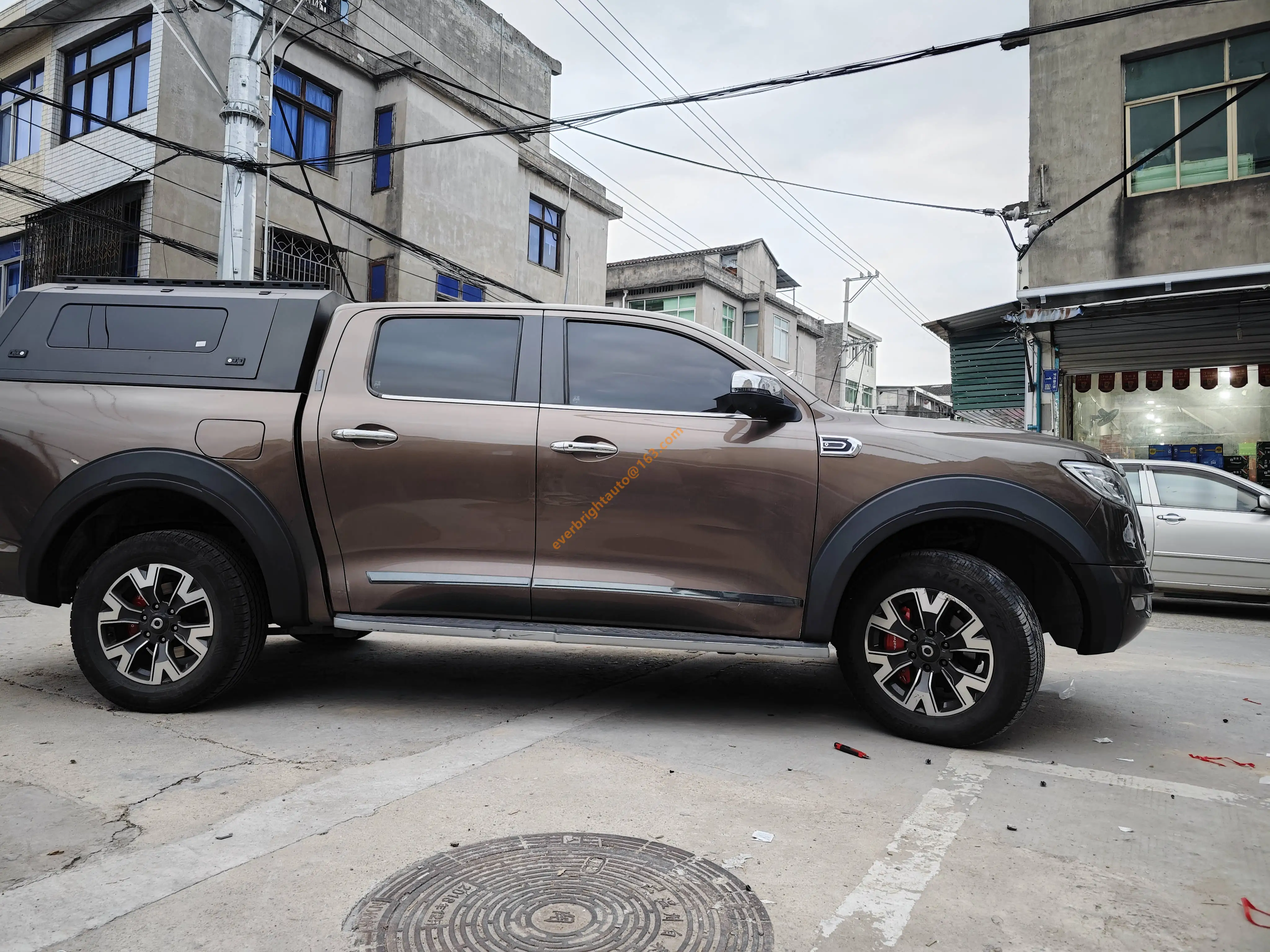 GWM P Series Arch Fender Fender Flare - Matte Black 6pcs