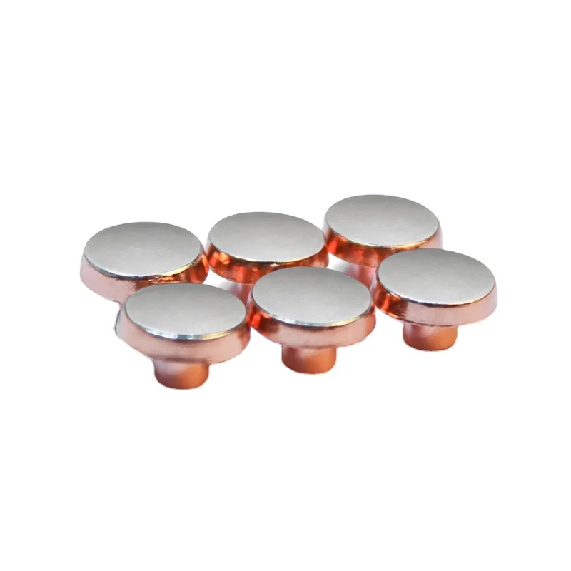 Silver Alloy Electrical Contacts Relay Switch Silver Contact Bimetal ...