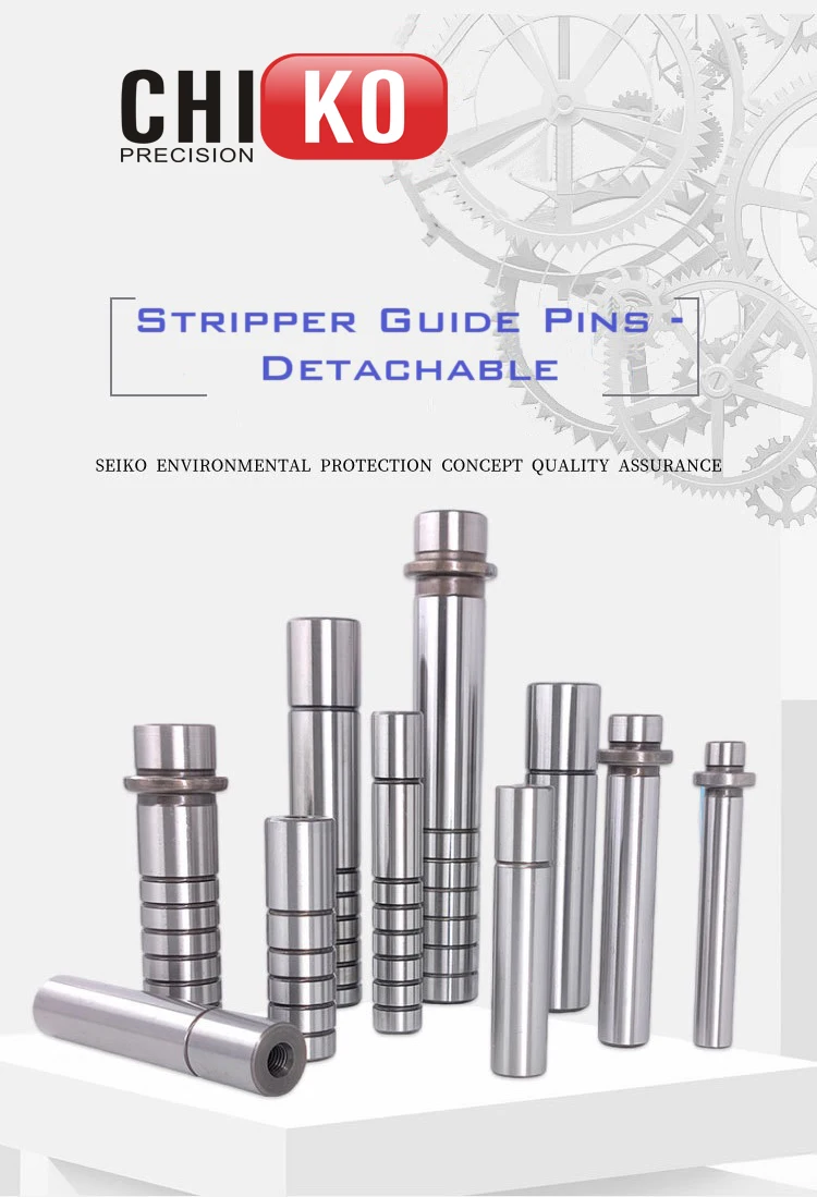 Misumi Standard SGPR Guide Pins - Detachable & Oil-free
