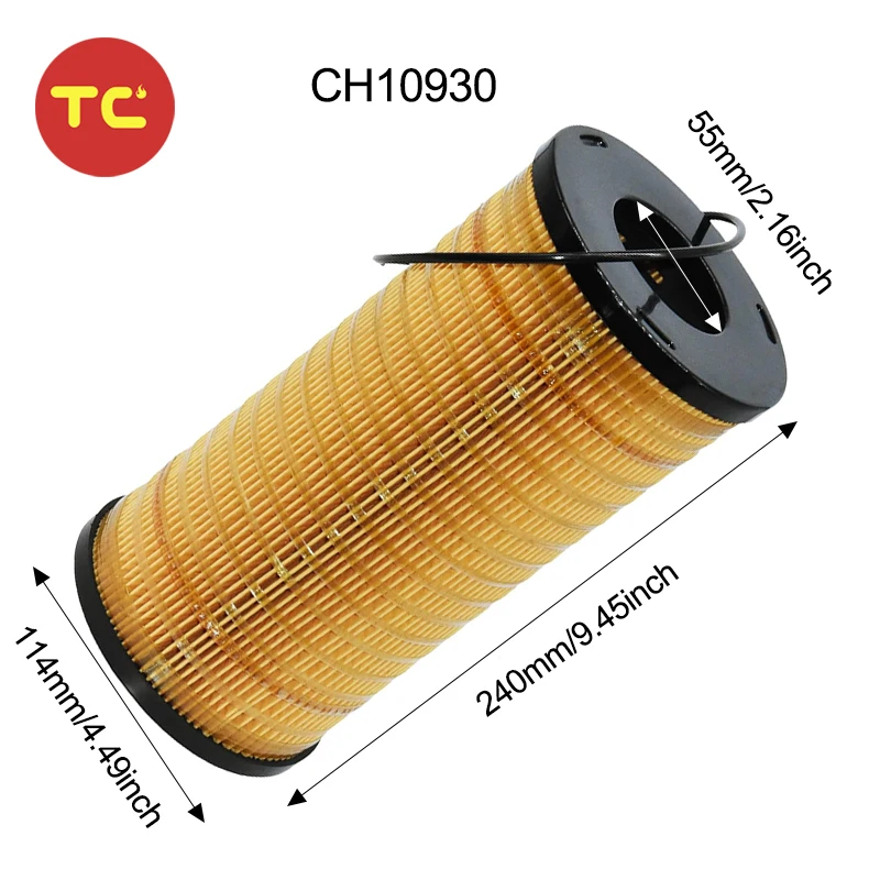 Truck Diesel Engine Fuel Oil Filter CH10929 CH10930 CH10931 P502477 ...