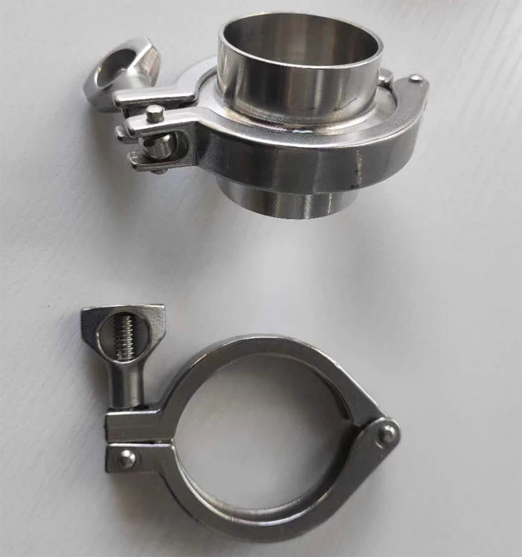 Stainless Steel 304 Single Pin Heavy Duty Tri Clamp Sanitary Clamp With ...