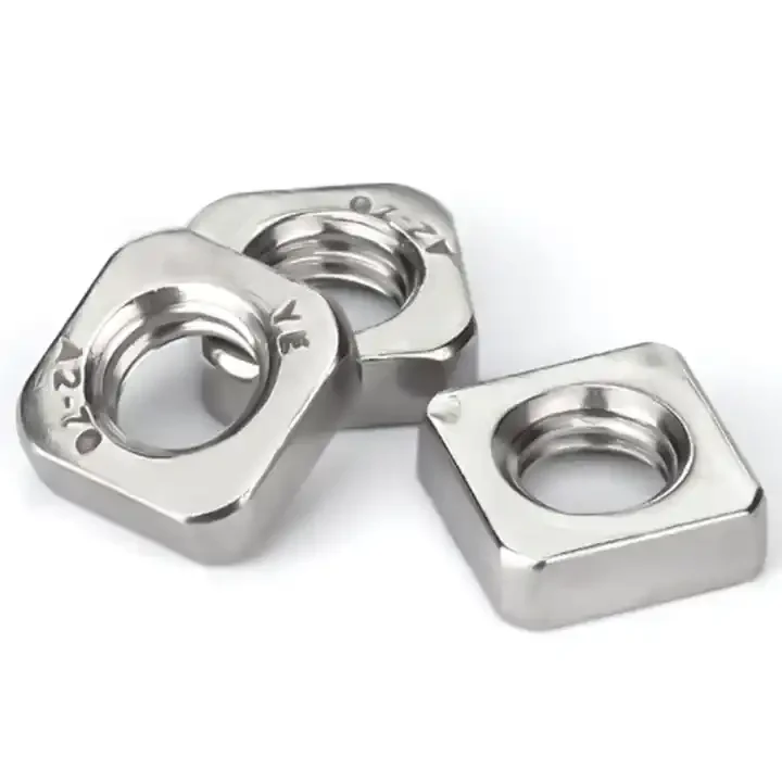 Din557 M8 Square Nuts Grade C Nickel Alloy Monel 400 Plain Finish For ...
