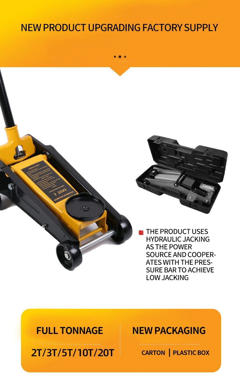 2t Hydraulic Floor Jack Car Lift Jacks High Quality Fast Lifting - Buy ...