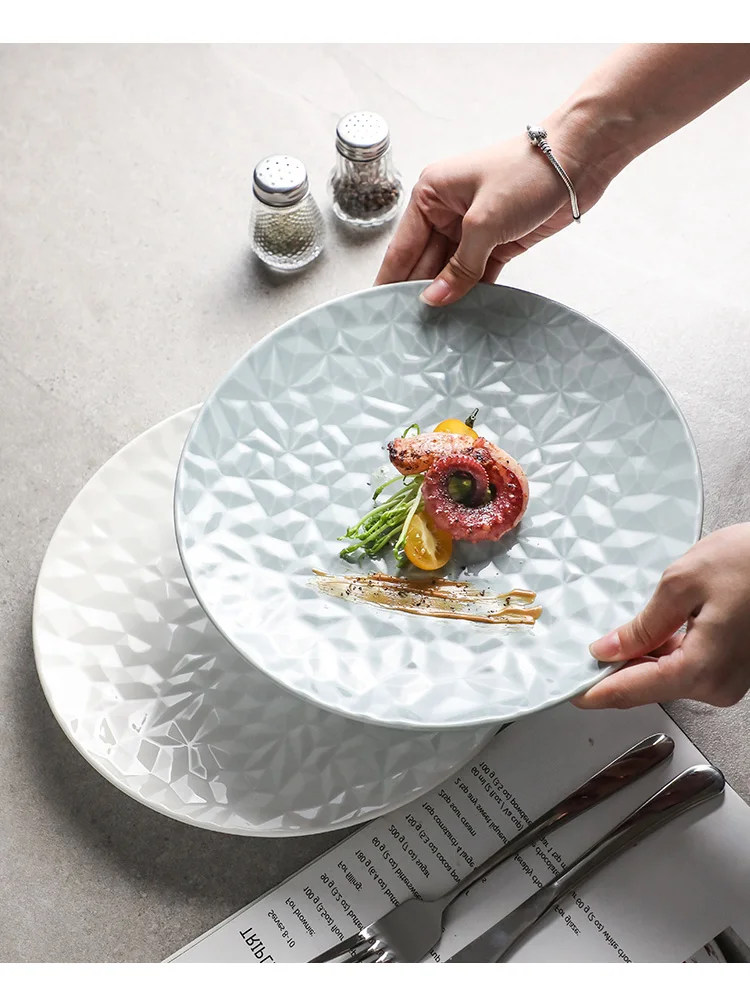 Luxury French Style Porcelain Dishes Profesional Design Natural Ceramic ...