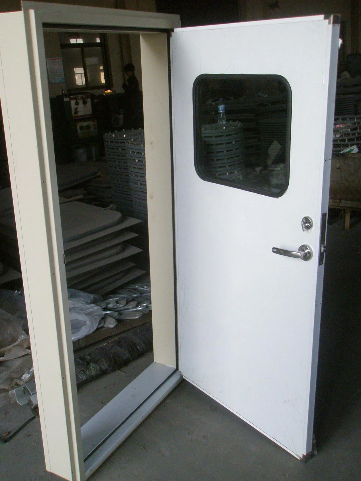 Steel Quick Action Fireproof Watertight Door With Porthole Marine ...