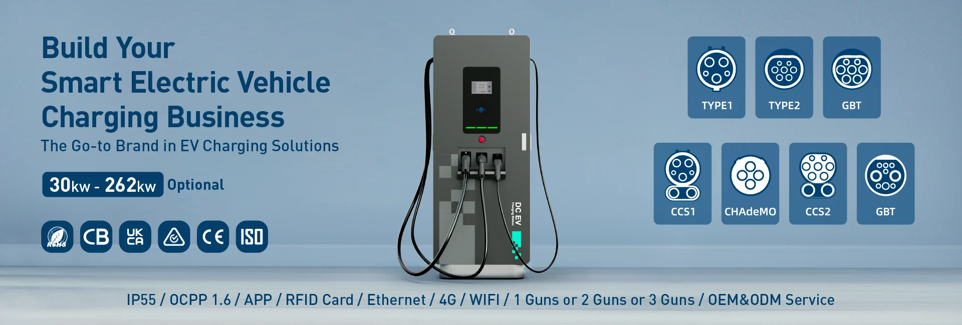 Beny 60kw 90kw 120kw 150kw 180kw 240kw Ccs1 Ccs2 Gbt Ev Dc Fast Charger Dc Charging Stations Ev ...