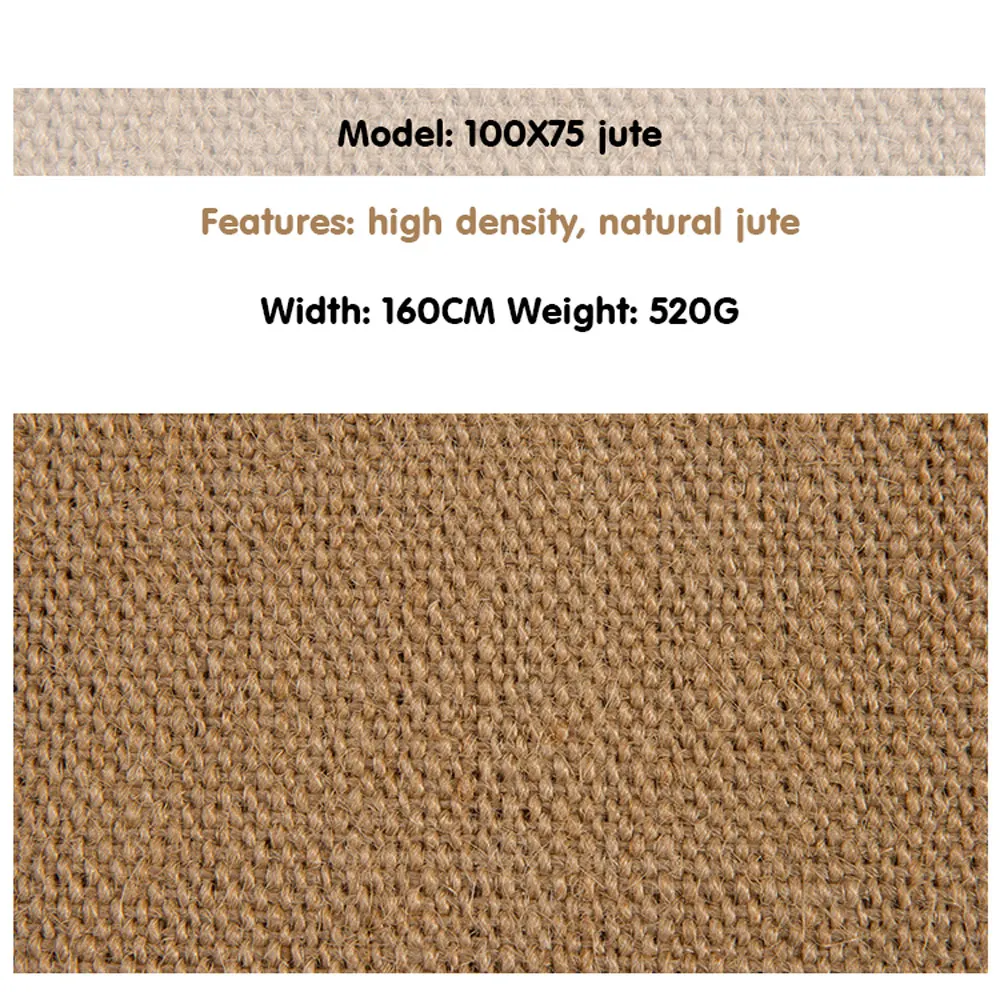 100% Jute Fabric - Durable, Sustainable, and Versatile
