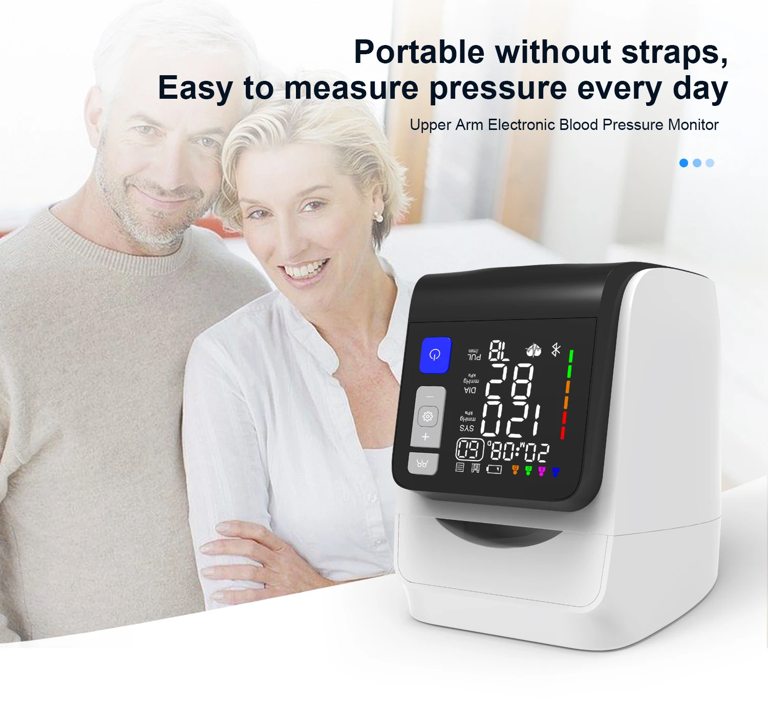 LED Smart Sphygmomanometer - Accurate Blood Pressure Monitor