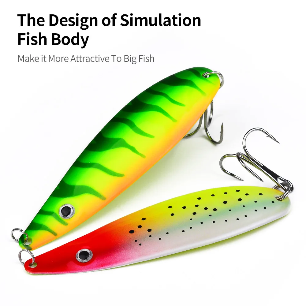 Fishing Spoons Metal Lure 18.5g - Versatile Bait Options